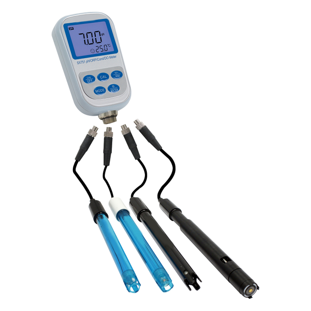 China Portable 8 In 1 Ph Do Orp Conductivity Tds Salinity Resistivity