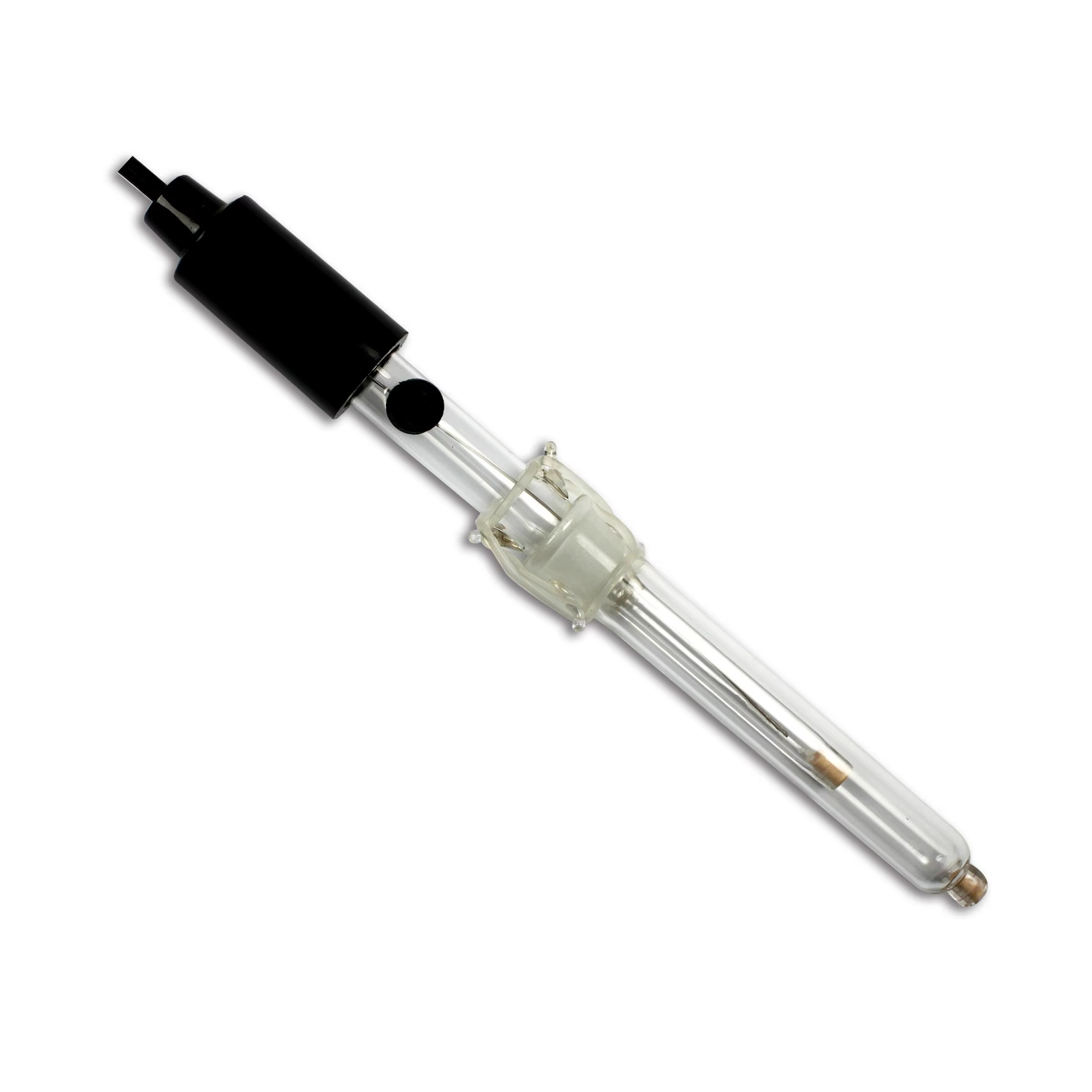 NADE 6213 Laboratory Ag Agcl Reference Electrode Probe Glass Shell ...