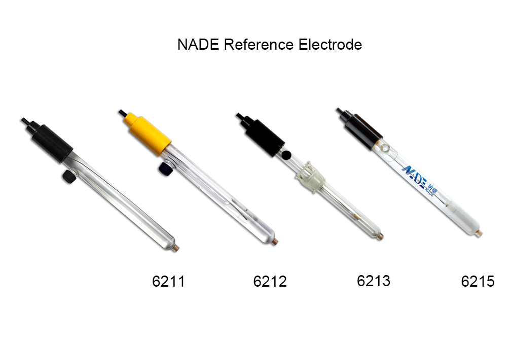NADE 6213 Laboratory Ag Agcl Reference Electrode Probe Glass Shell ...
